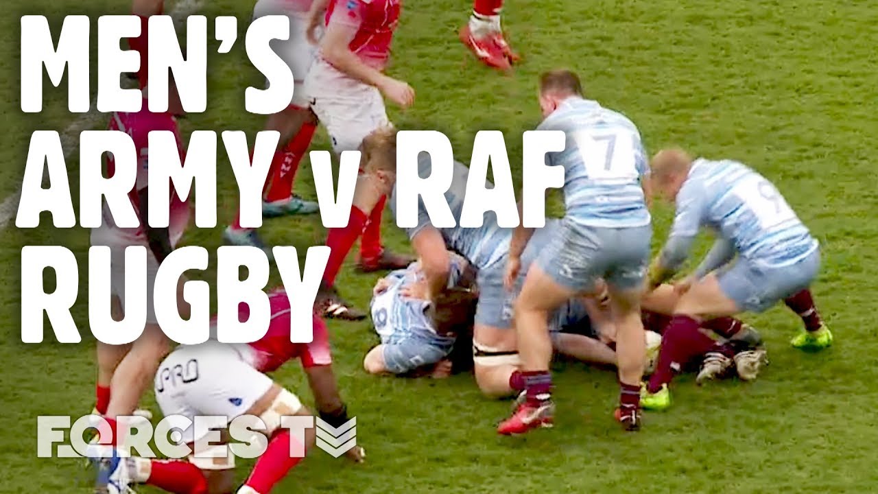 WATCH AGAIN: Men's Army v RAF Inter Services Rugby Union | Forces ...