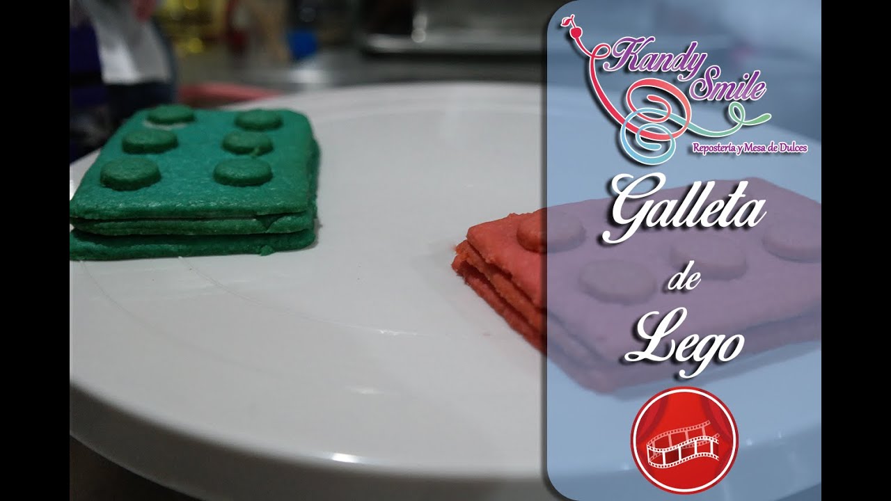 Galletas de Lego - YouTube