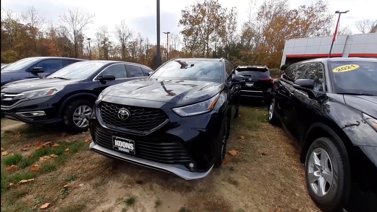 2022 Toyota Highlander XSE Walkaround + Horn - YouTube
