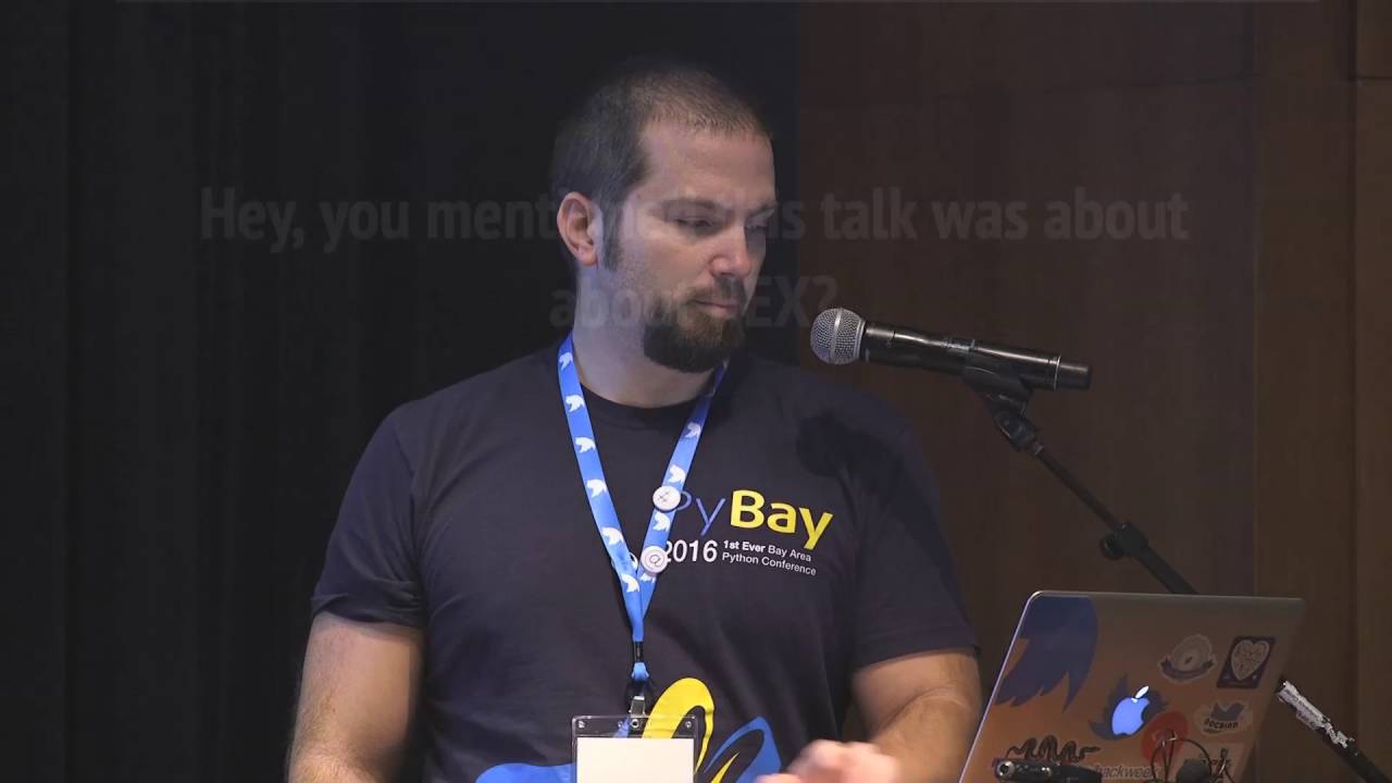 Pybay 2016 Lightning Talks Sunday Youtube