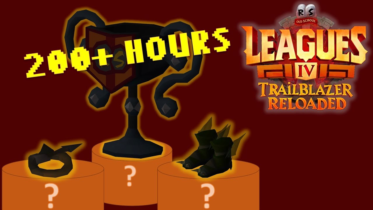 200+ hours in Leagues 4 and this is what I achieved | OSRS Leagues 4 ...