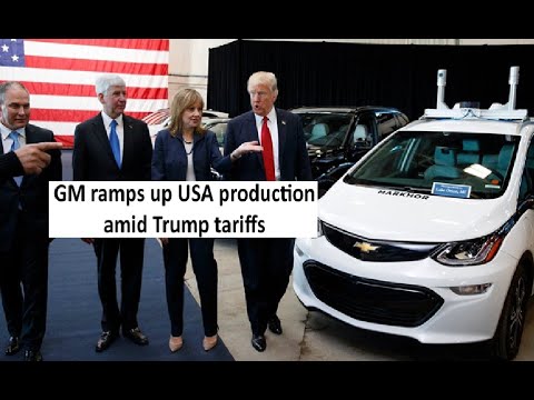 GM ramps up Trump production in Indiana as Trump’s 25% auto tariffs ...