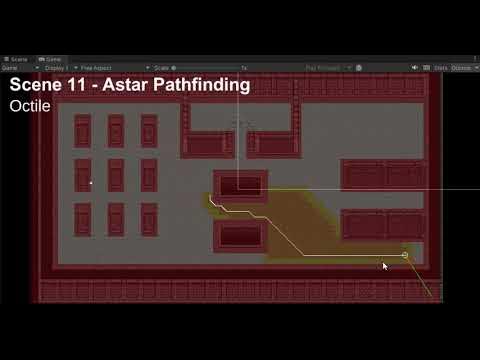 Scene 10-11 Dijkastra and Astar Pathfinding AI Unity - YouTube