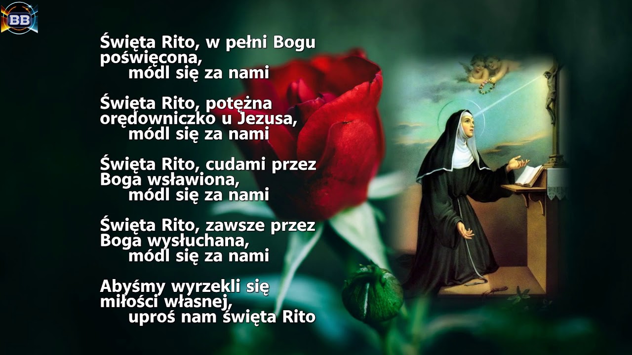 Litania do świętej Rity - śpiewana - YouTube