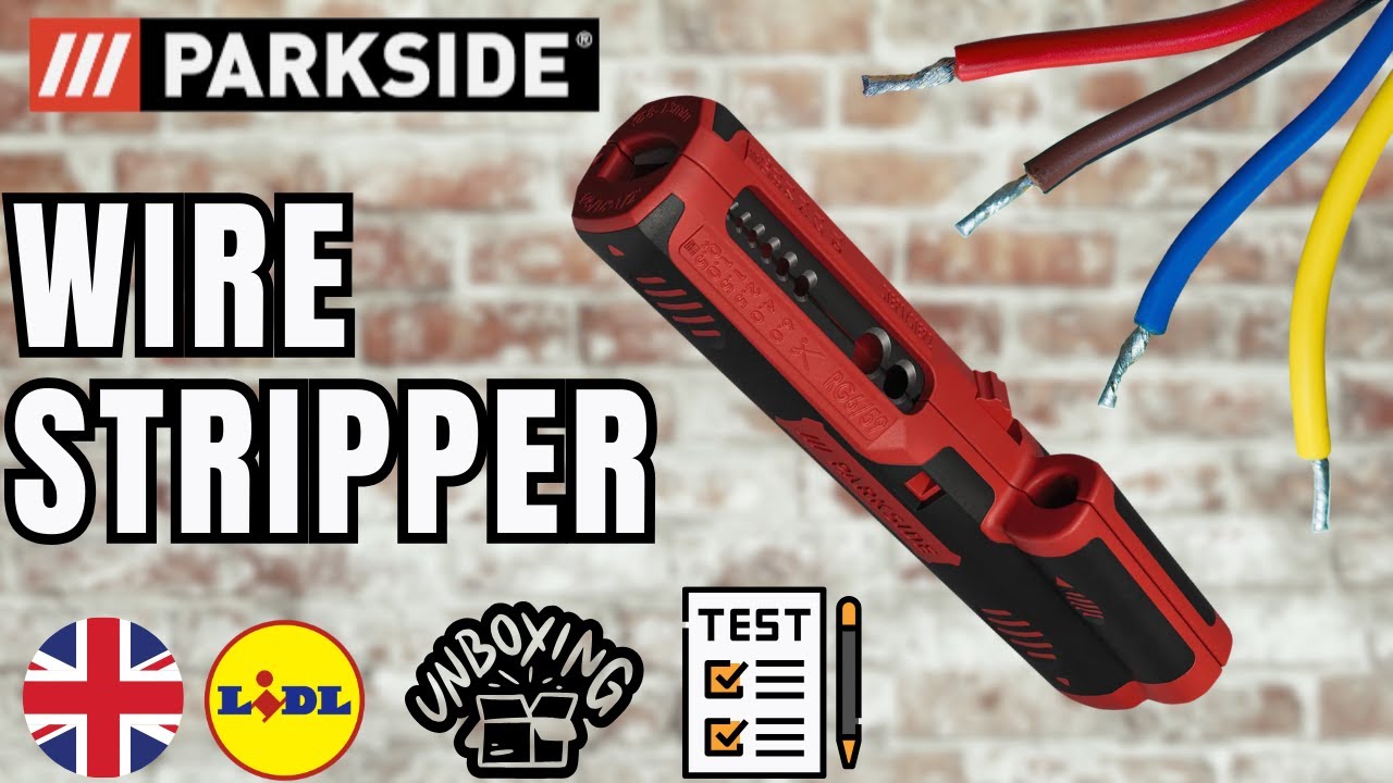 WIRE STRIPPER PARKSIDE UK LIDL - YouTube