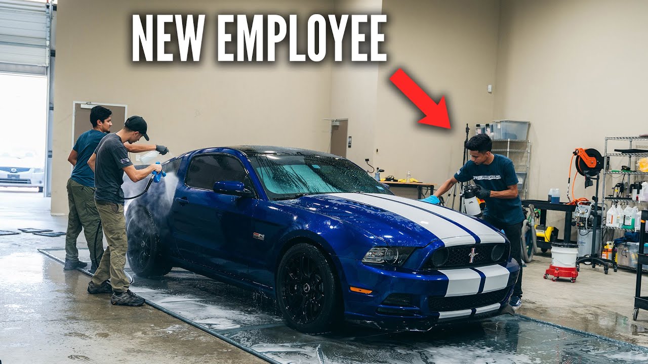 Starting Over with a New Employee | FULL DAY OF DETAILING - YouTube