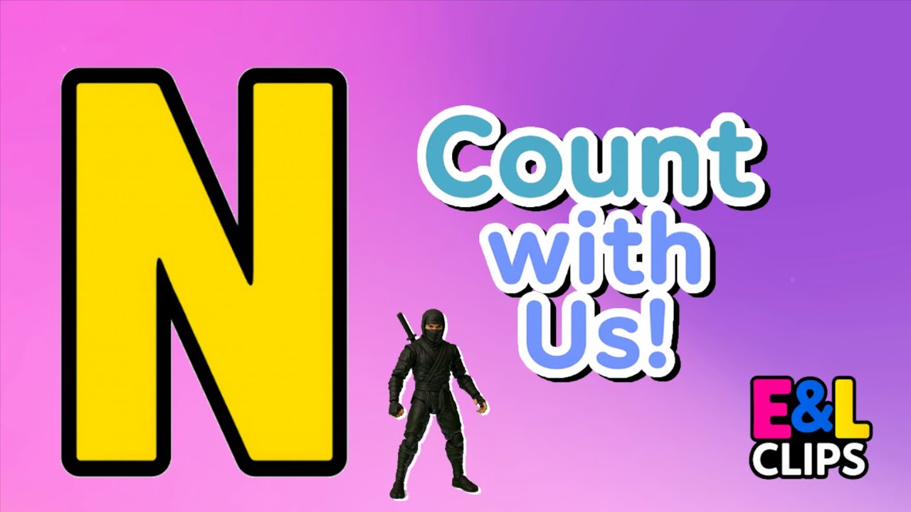 Count with the Letter N! ABC Game for Toddlers | Emma & Leo Clip - YouTube