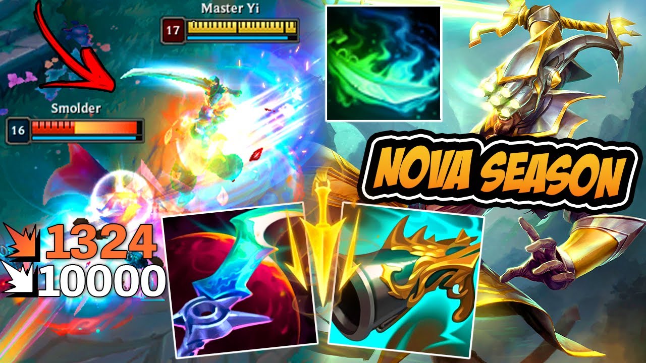 *MAPA NOVO* MASTER YI TÁ MUITO OP COM ESSA BUILD DE ECLIPSE NA NOVA SEASON DE IONIA - YouTube