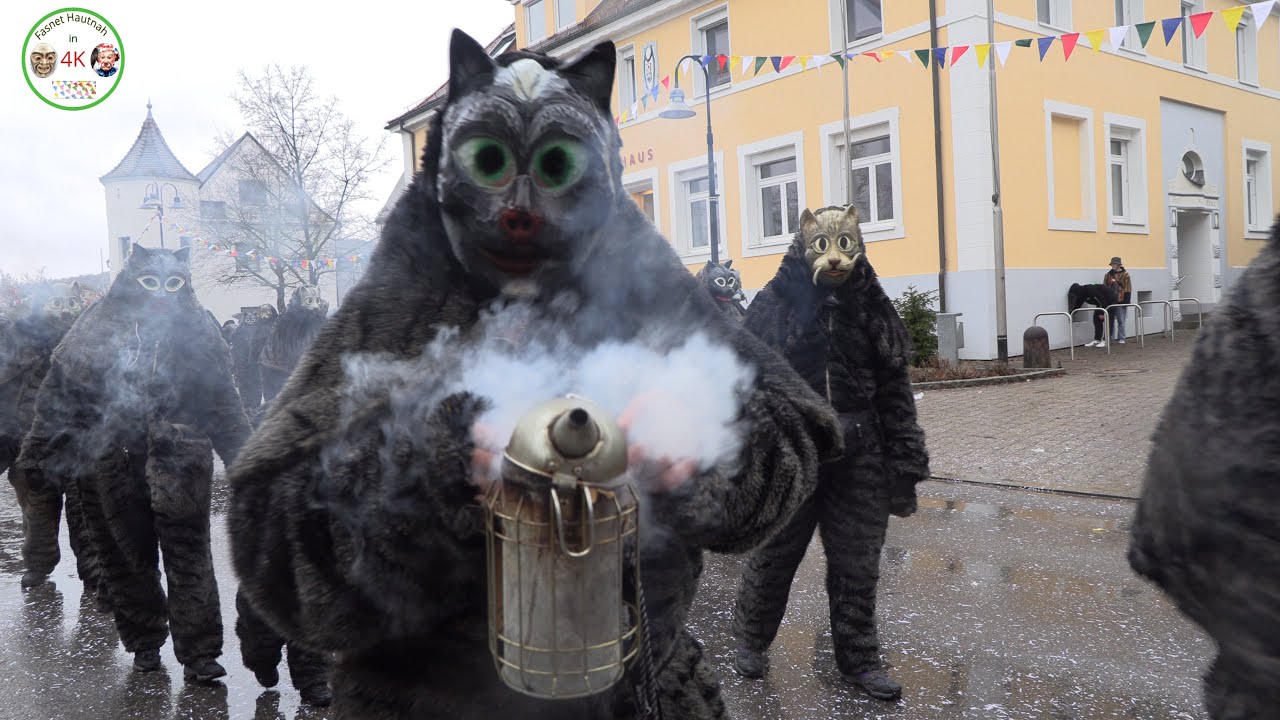 Fasnet Umzug Ummendorf Teil3, VAN Verbandstreffen - YouTube