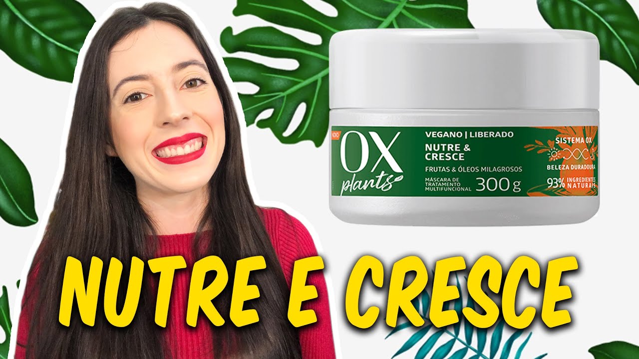 MASCÁRA OX PLANTS NUTRE E CRESCE | O que eu achei? | RESENHA - YouTube