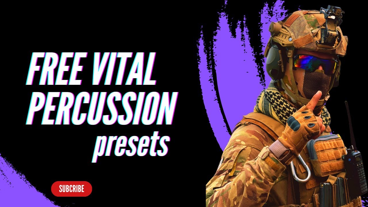 Ultra Percussion Free Presets for Vital | Vital Free Soundbank - YouTube