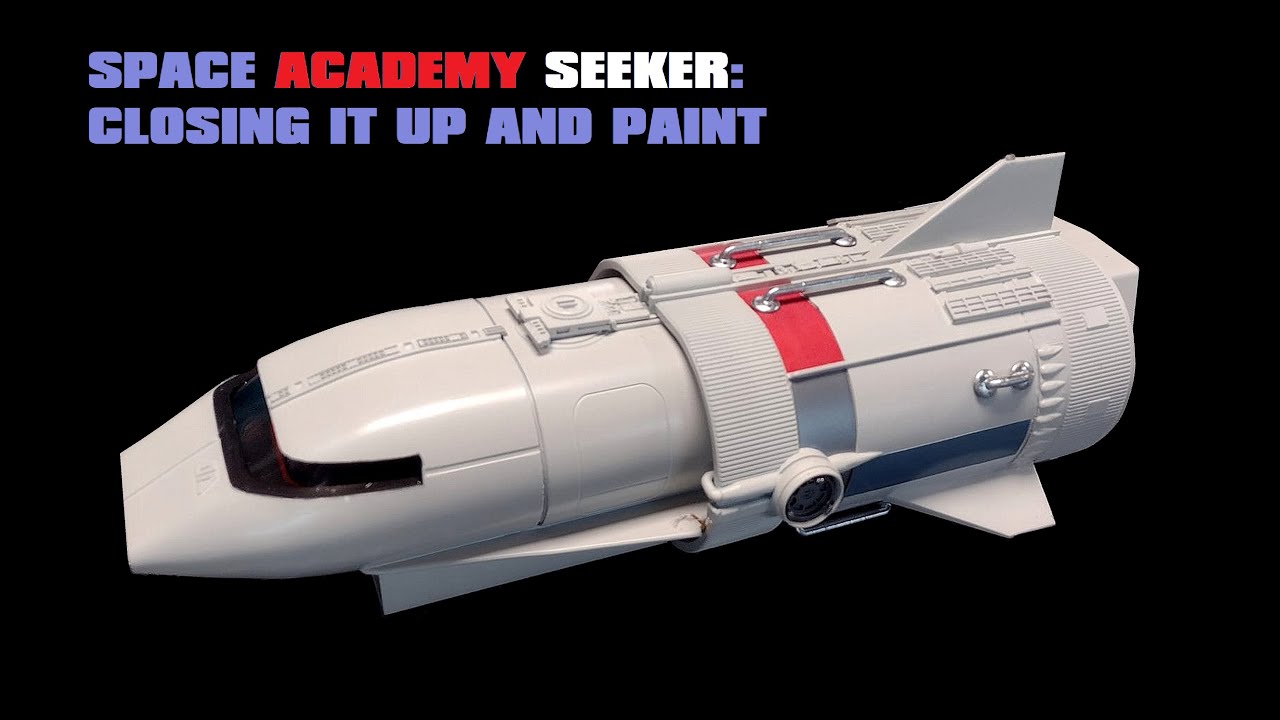 "Space Academy" Seeker: Lights and paint. - YouTube