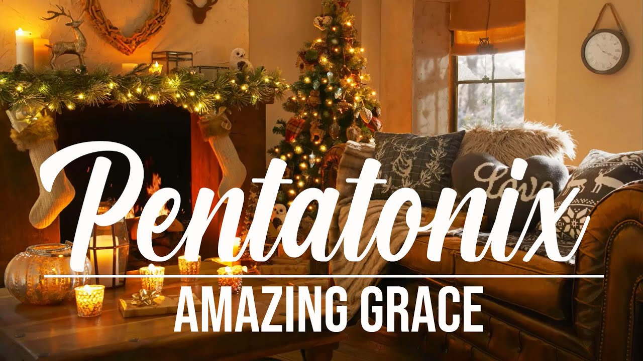 Amazing Grace Pentatonix Lyrics Video Youtube