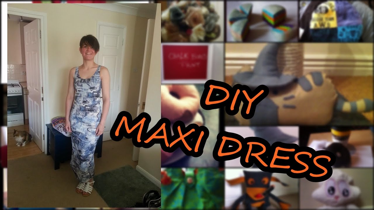 DIY Maxi Dress - YouTube