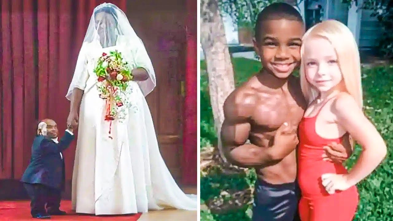 Most Unbelievable & Strange Couples In Odd Relationships - YouTube