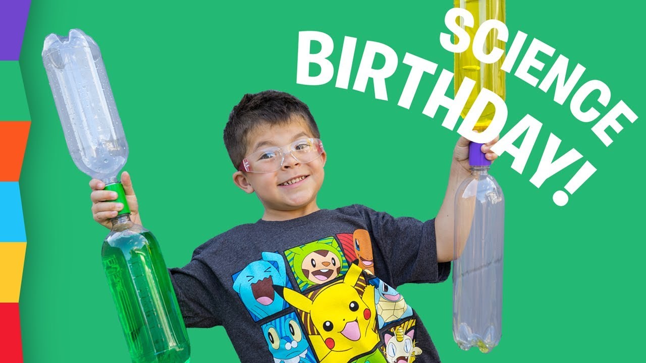 THE BEST SCIENCE BIRTHDAY PARTY! See how we made it happen!!! - YouTube