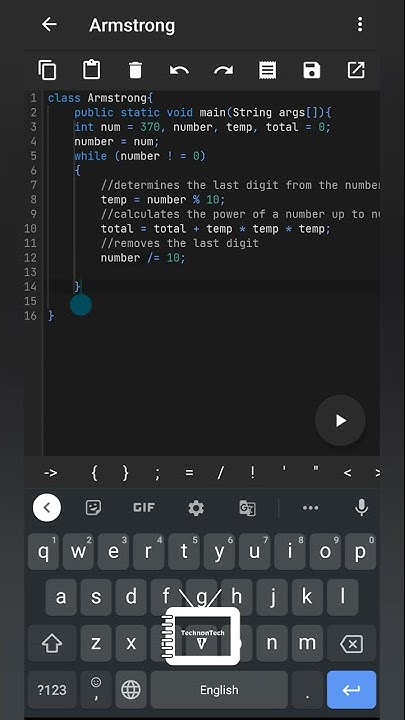 Java program to Check Armstrong Number | Java Program asked in ...