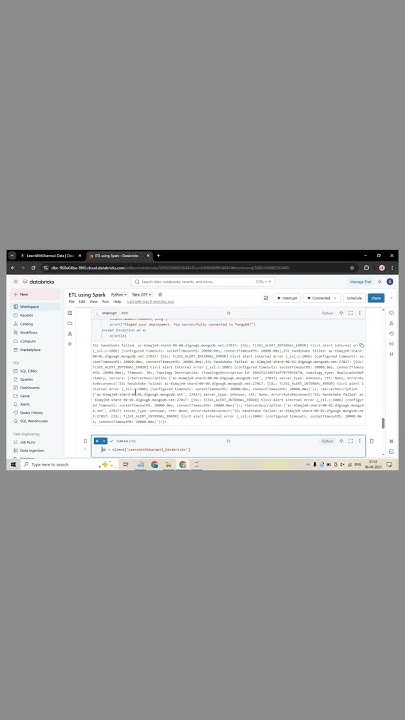 Connect MongoDB with Python Script in Databricks | Apache Spark connection with MongoDB - YouTube