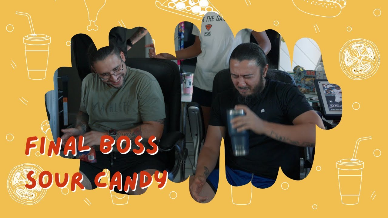 Final Boss Sour Candy Challenge with friends and familyUntitled Project ...