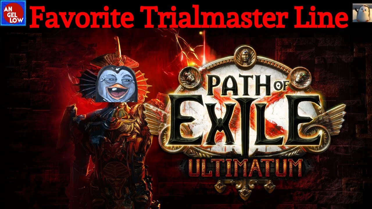 My Favorite Trialmaster Line from Path of Exile: Ultimatum! - YouTube