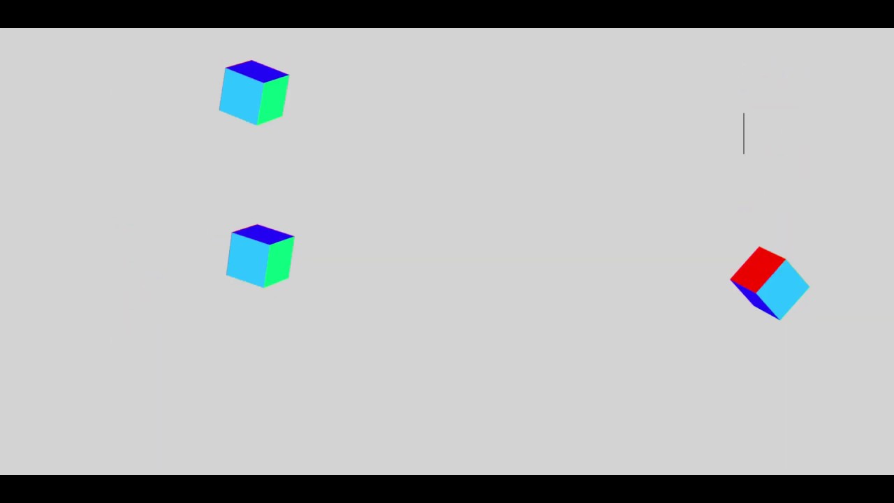 Bouncing cubes using After Effects - YouTube