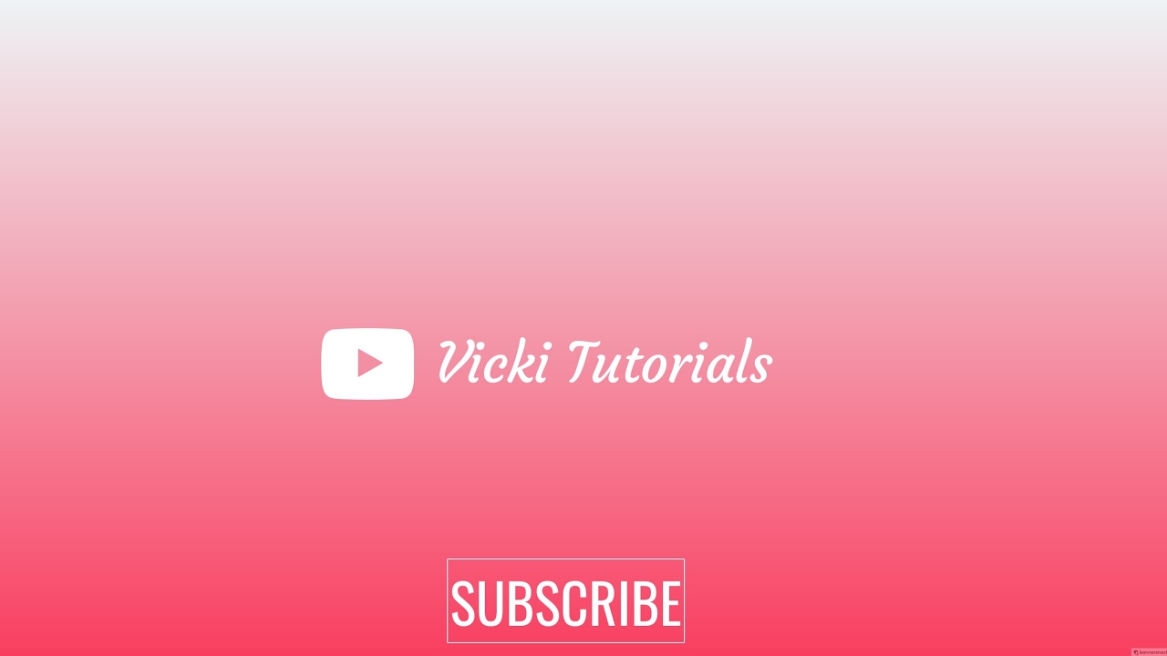 Vicki Tutorials Live Stream - YouTube