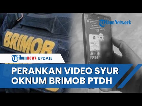 Heboh Video & Foto Syur Oknum Brimob dengan Selebgram Ambon, Kini Dipecat Tidak Hormat