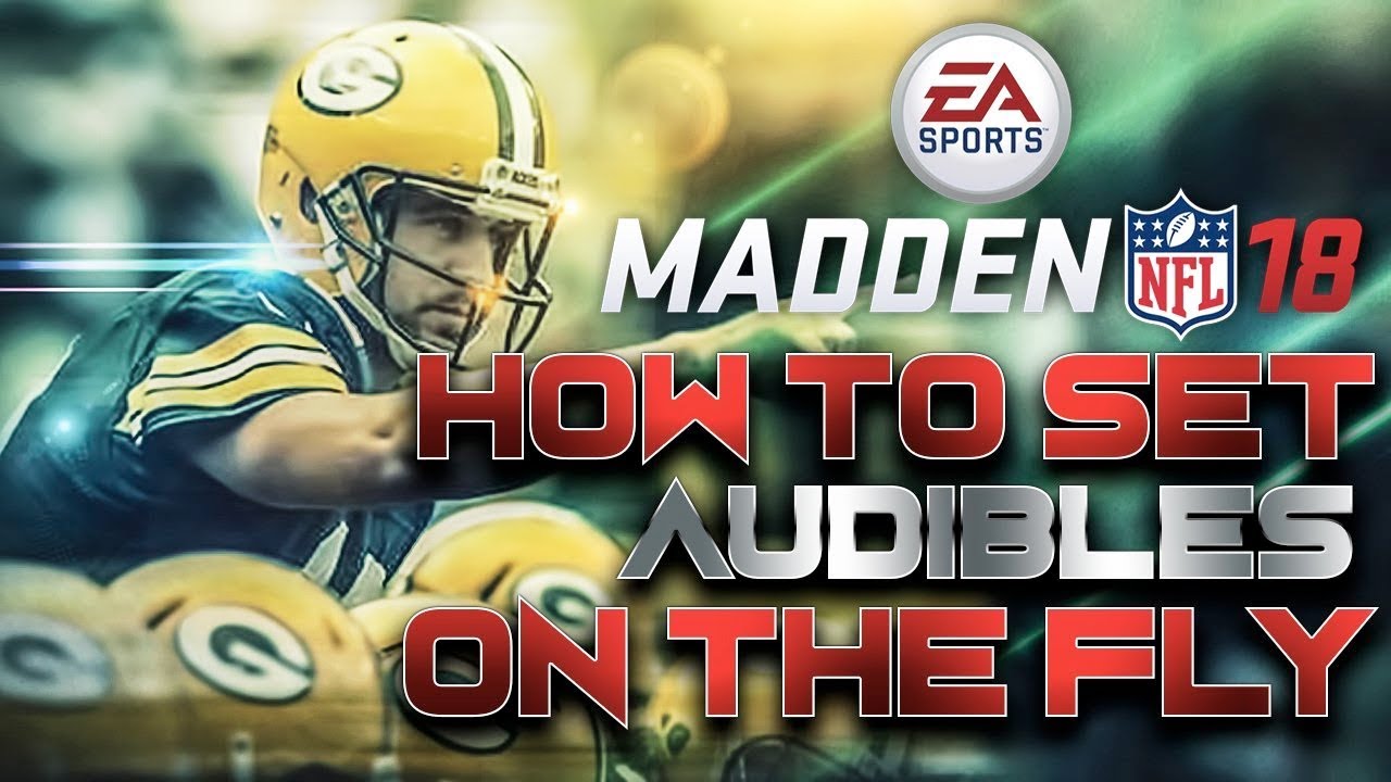 Madden 18 Tips: How to Set Audibles on the Fly - YouTube