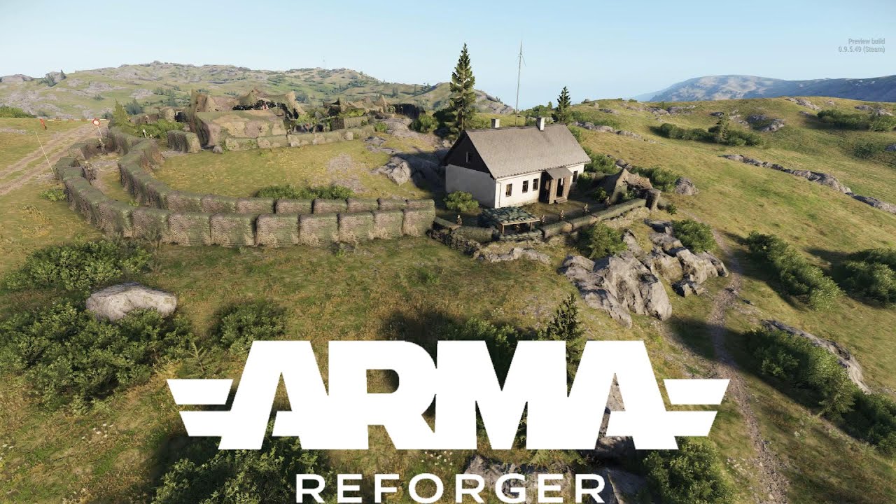 Building a FOB in Arma Reforger: Game Master Gameplay (No Commentary ...