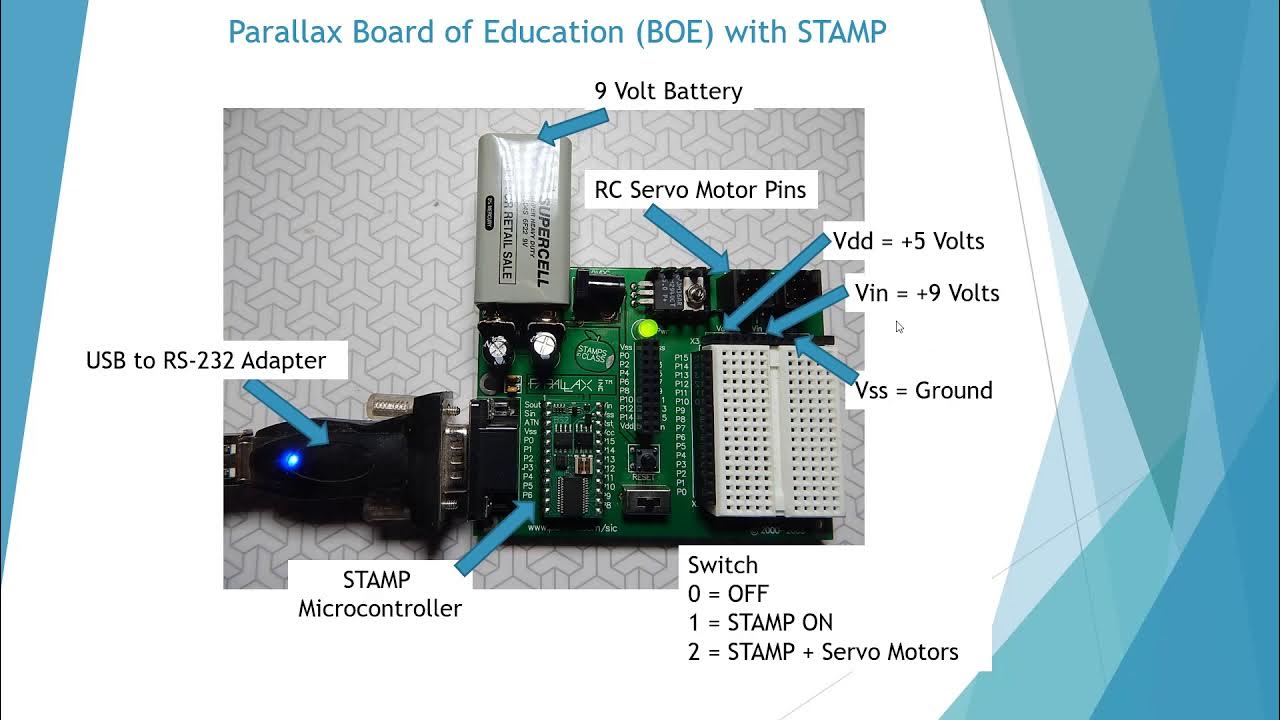 How to - Parallax P-Basic and the STAMP-302 - YouTube