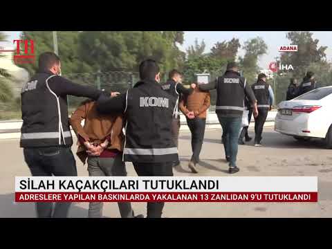 SİLAH KAÇAKÇILARI TUTUKLANDI