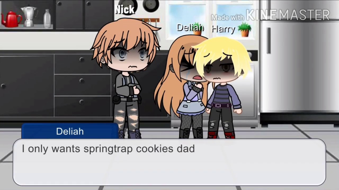 Deliah ,nick And Harry reunite with springtrap part 1 - YouTube