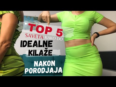 Kako NAJLAKŠE SKINUTI kilažu nakon porodjaja | Mama nam otkriva tajne dobrog izgleda posle 4 dece