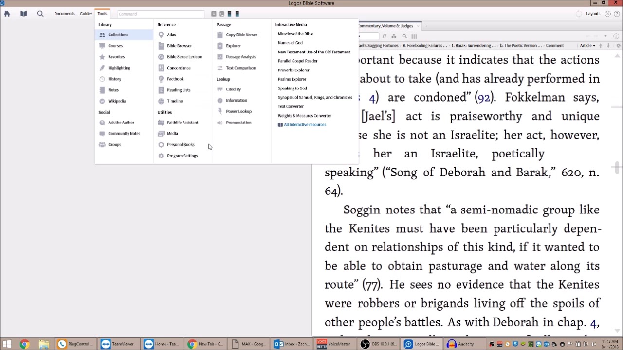 How to Increase the Font Size in Logos/Verbum - YouTube