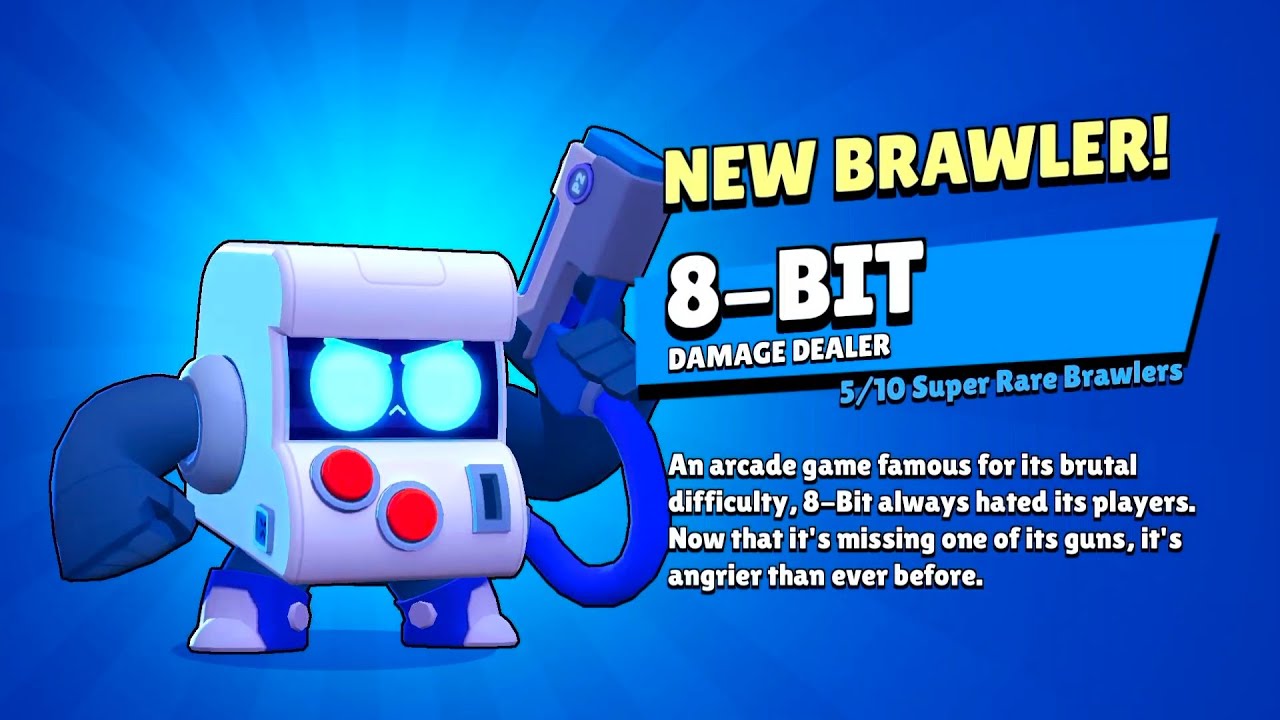 8-BIT - The Retro Rampage! Mastering the Damage Dealer in Brawl Stars ...