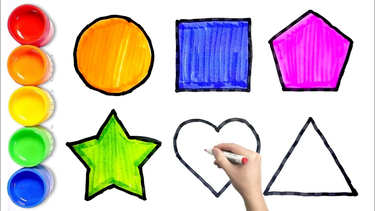 Shapes name, drawing Shapes, drawing drawing drawing, drawing for kids ...