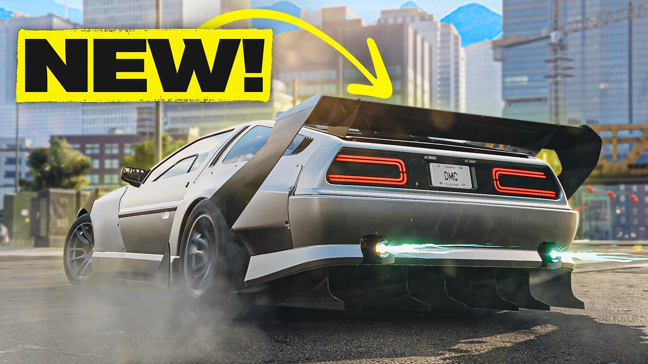 NEW DMC DeLorean Customization in Need for Speed Unbound! - YouTube
