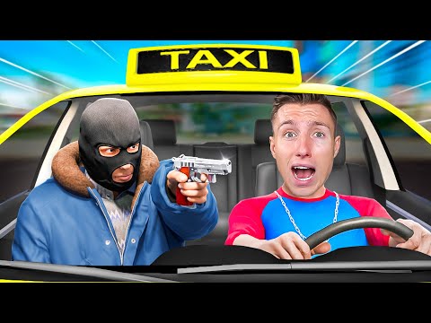 24 Stunden als TAXI FAHRER in GTA 5!