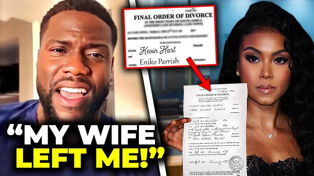 Kevin Hart In PANIC As Wife Files DIVORCE After Tasha K Exposes AFFAIRS ...