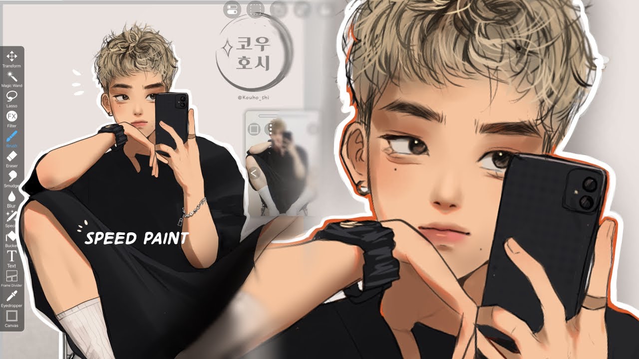 SPEEDPAINT ️ Digital Art - YouTube