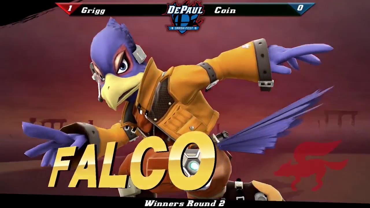 Smashfest #19 SSB4 Winners Bracket - Grigg (Falco) vs Coin (Corrin ...