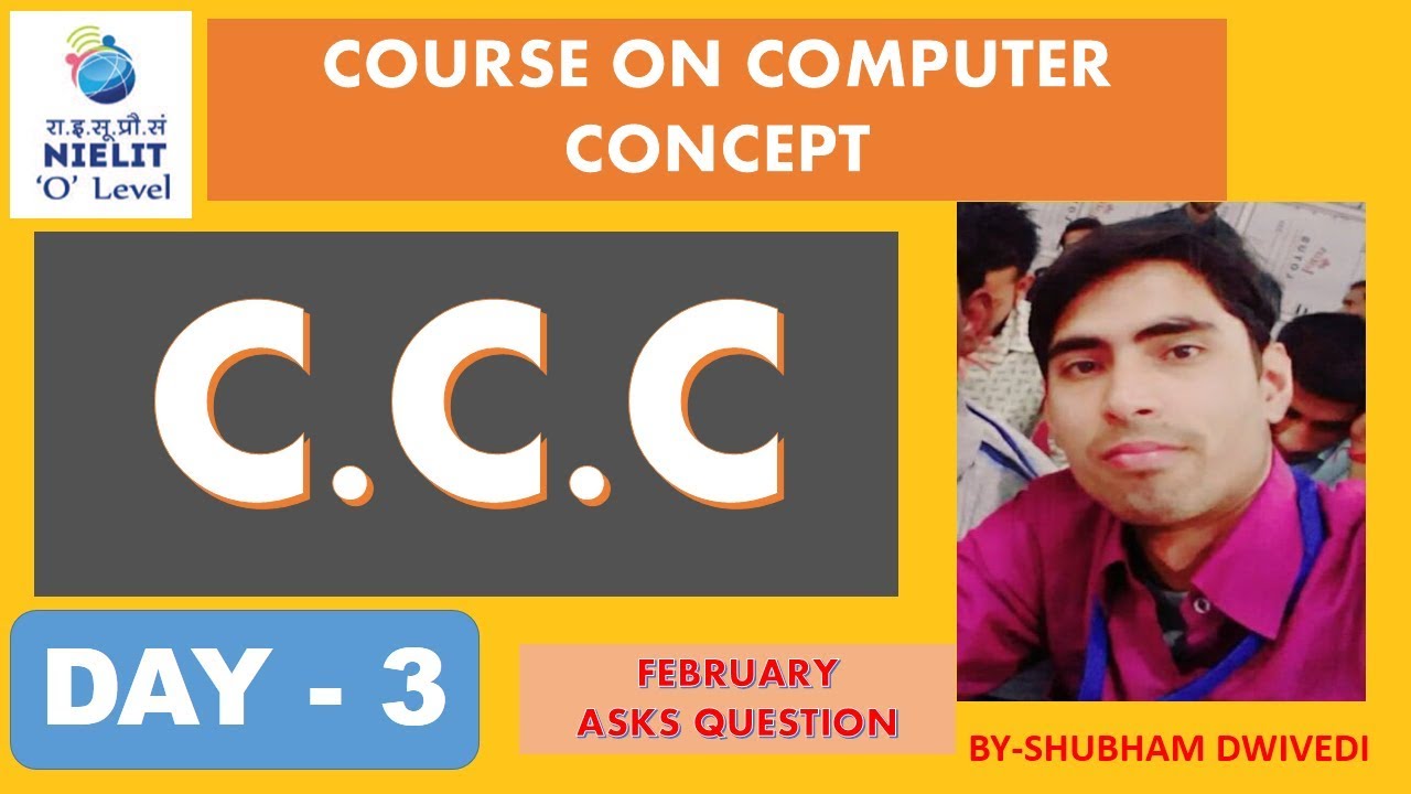CCC DAY - 3 ( FEBRUARY ASK QUESTIONS ) - YouTube