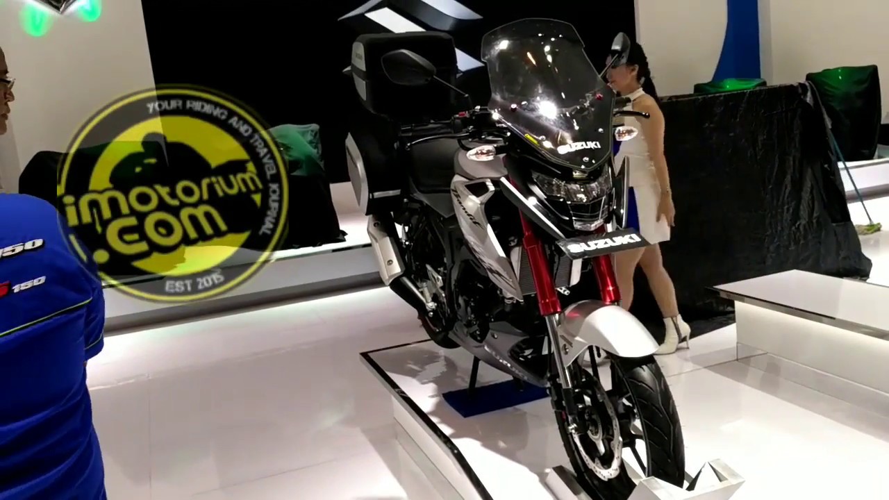 Suzuki GSX-150 Bandit ABS Touring & Modif Scrambler - YouTube