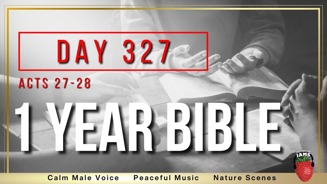 Day 327 | Acts Chapters 27-28 | NIV | One Year Bible - YouTube