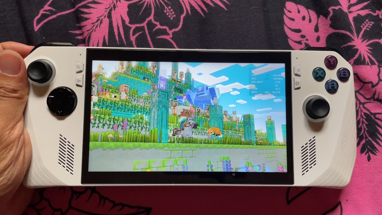 Minecraft Legends - Asus Rog Ally (pc handheld) | Gameplay - YouTube