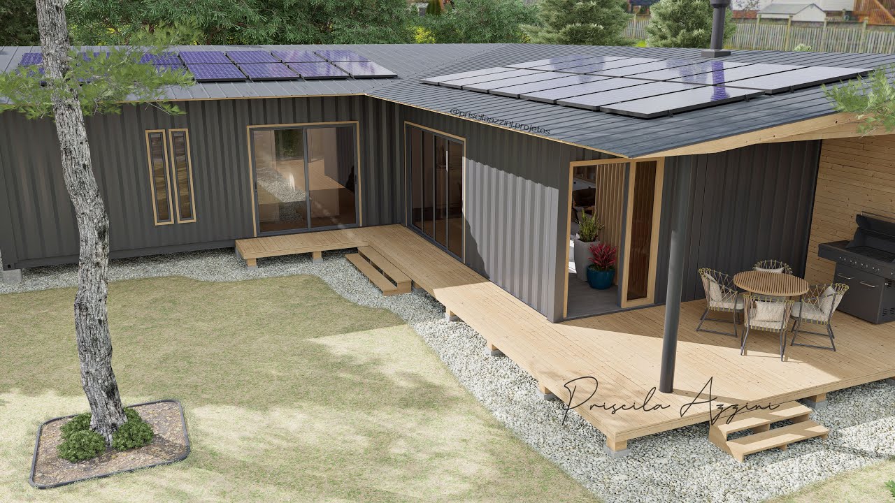 Shipping Container House 3 Bedrooms Inside A Cozy Home YouTube