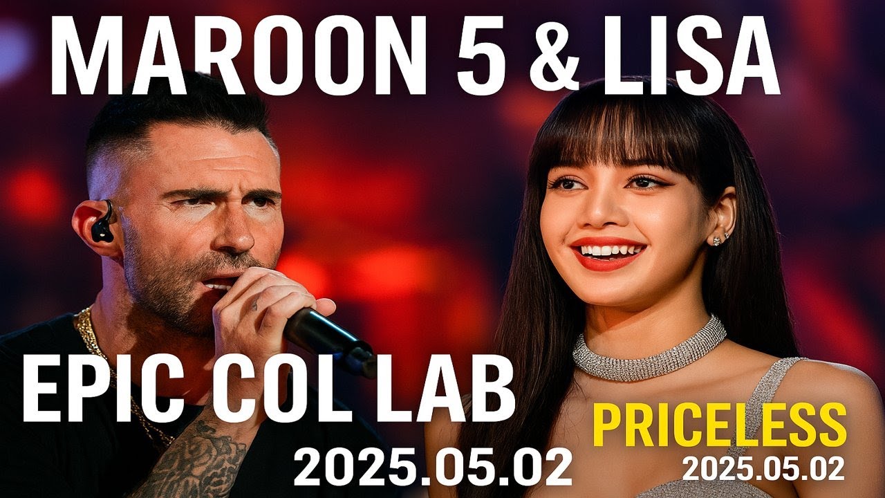 Maroon 5 & LISA's Epic Collab 'Priceles 2025 05 02 - YouTube