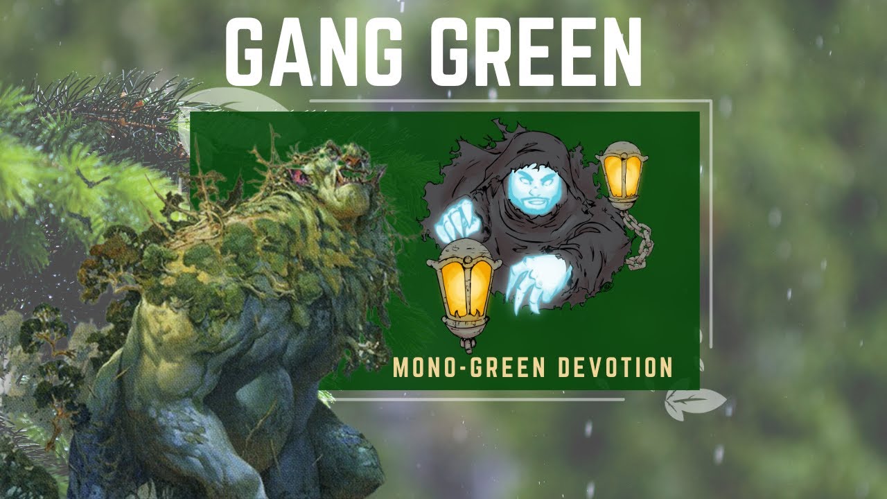 Mono-Green Devotion MTG Arena Explorer - YouTube