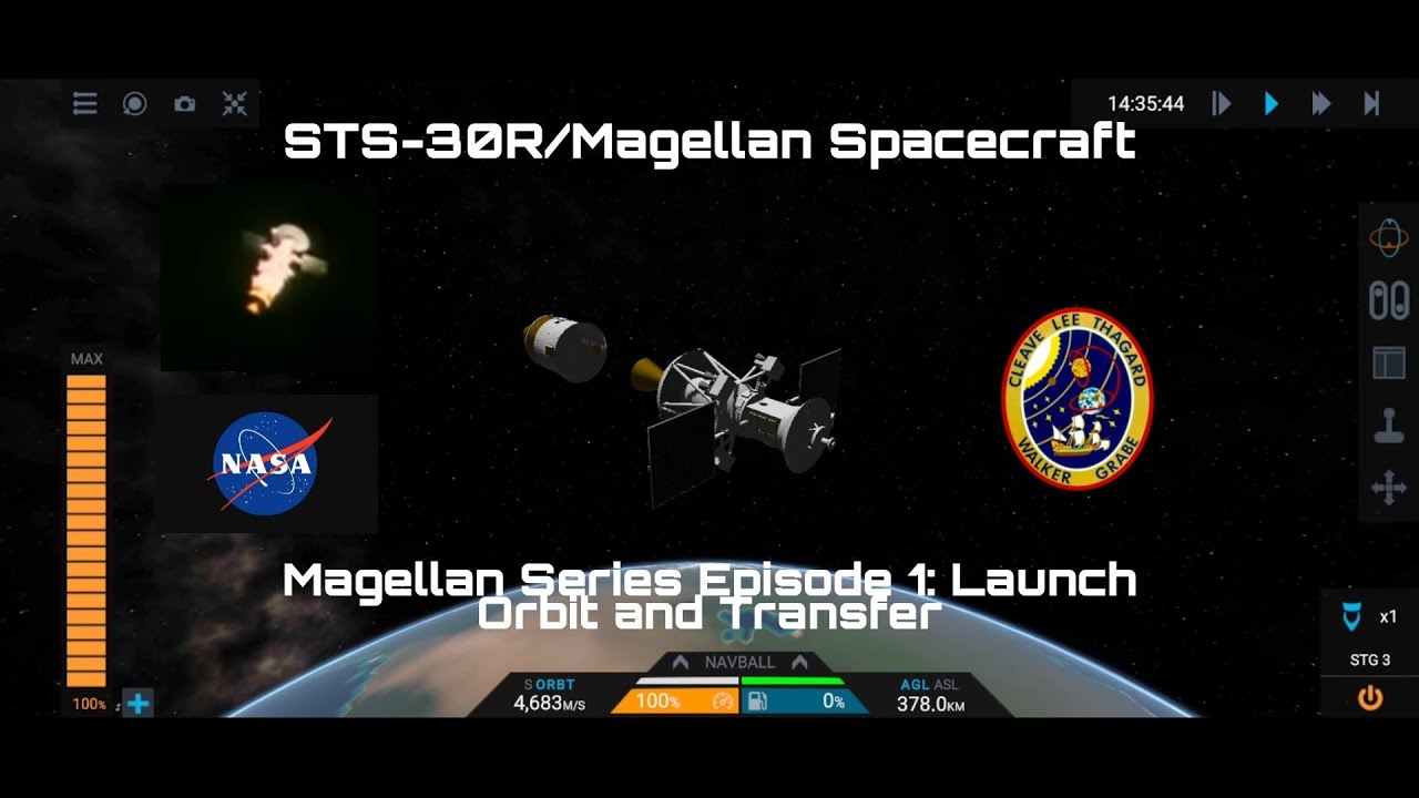 Magellan Series Episode 1: Launch, Orbit and Transfer | Magellan Series ...