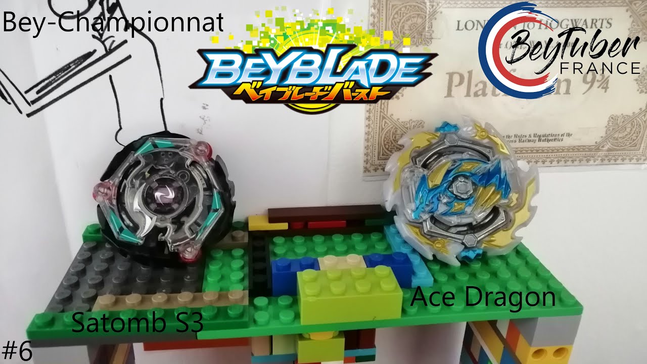 Bey Championnat 1er journée Match #6 Satomb S3 VS Ace Dragon - YouTube